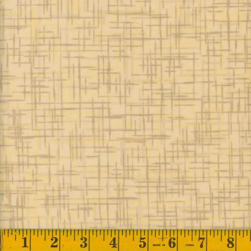 108" Flannel Wide Backing - Linen Look Tofu – Miller's Dry Goods