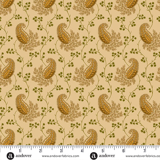 Toasted - Malt Paisley – Miller's Dry Goods