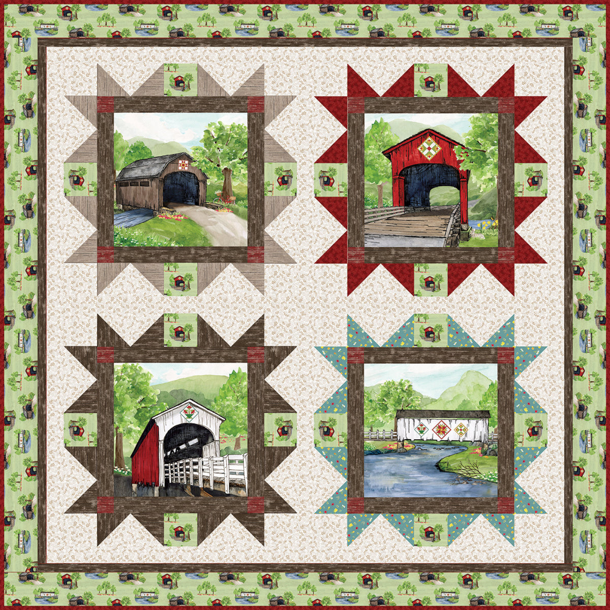 Covered Bridges Quilt Kit – Miller's Dry Goods