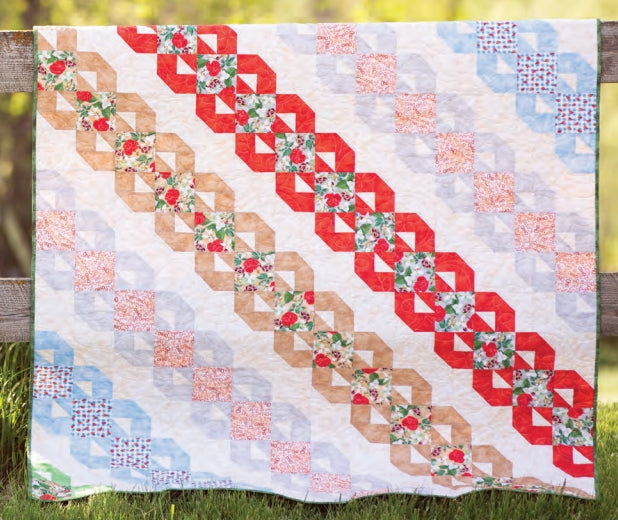 Cascading Ribbons Quilt Kit (All Ohio Shop Hop Fabric) – Miller's Dry Goods