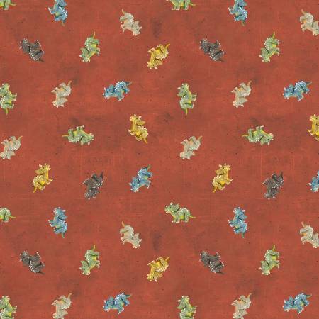 Age Of The Dinosaurs - Rust Tiny Triceratops – Miller's Dry Goods